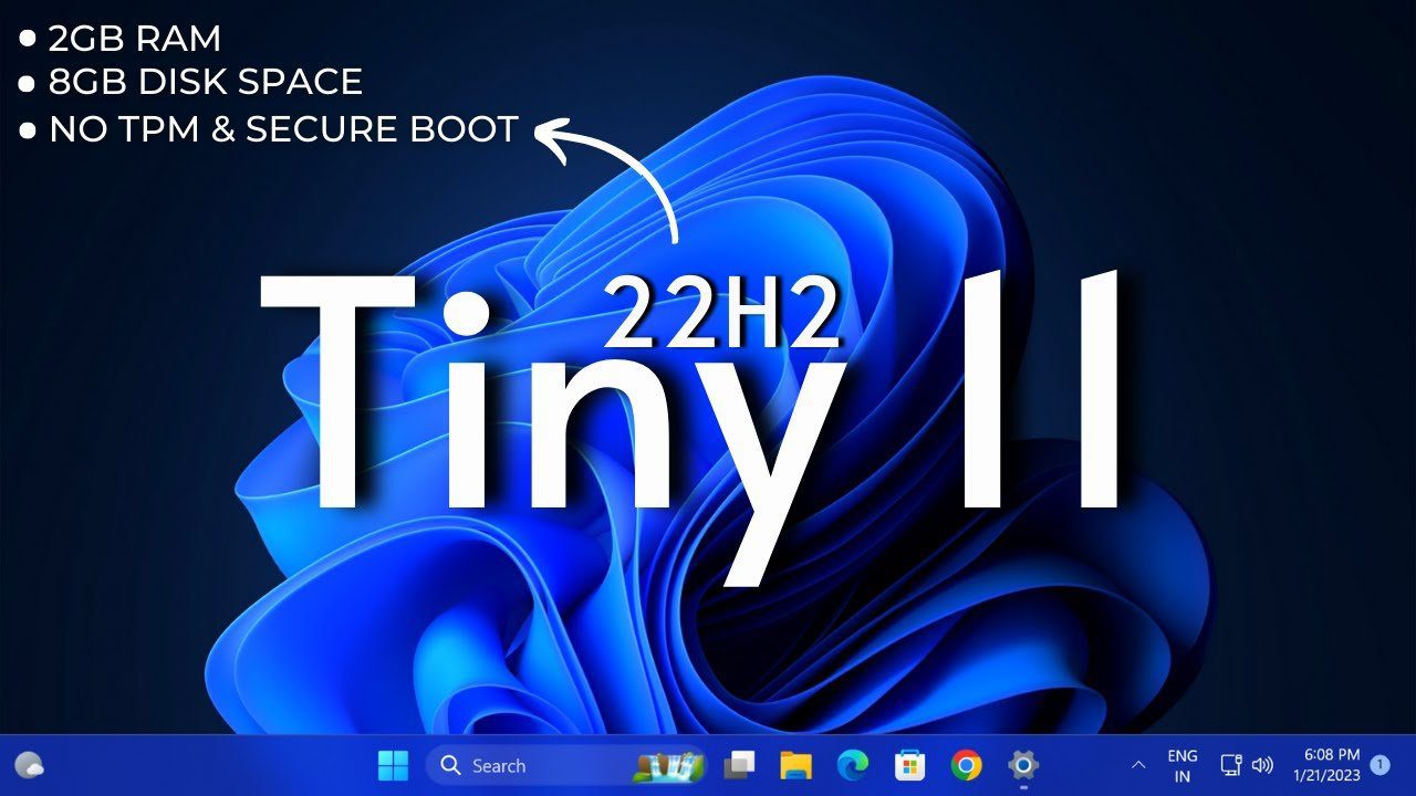 How To Make A Powerful Windows 11 Image Using Tiny11 Builder And Just 2GB Of RAM