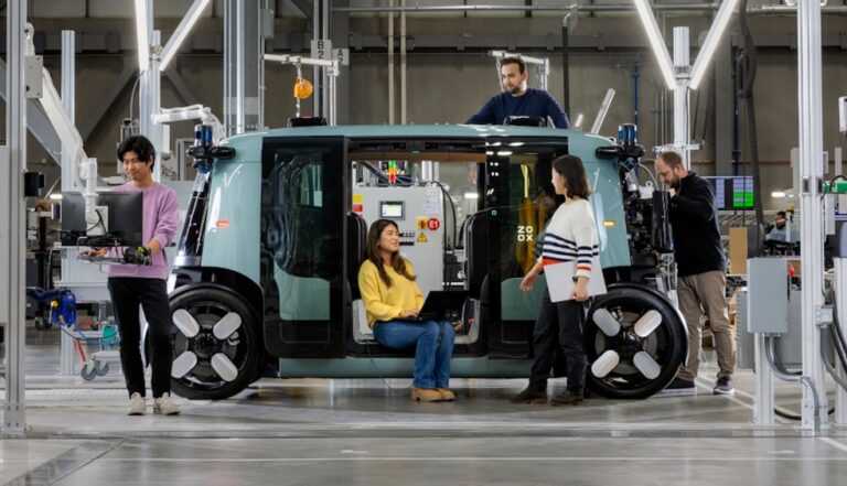 Amazon Zoox Opens Robotaxi Facility To Scale Operations